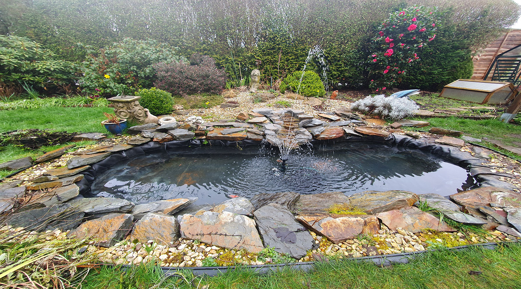 Bespoke Water Features and Waterfalls - JJ Landscapes